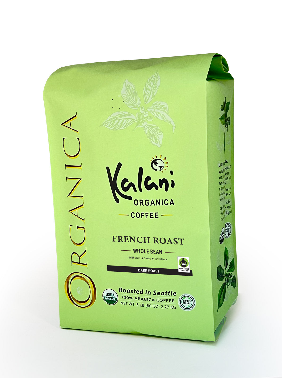 Kalani Organica Coffee | Certified Organic & Fair Trade Fresh Roasted
