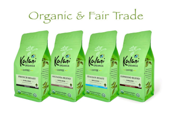 Kalani Organica Coffee | Certified Organic & Fair Trade Fresh Roasted