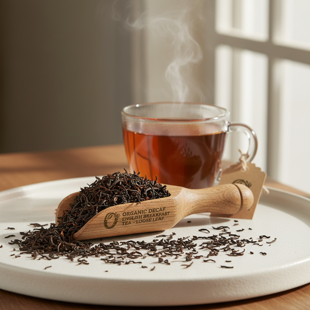 Organic Decaf English Breakfast Tea (Loose Leaf) – Kalani Organica ...